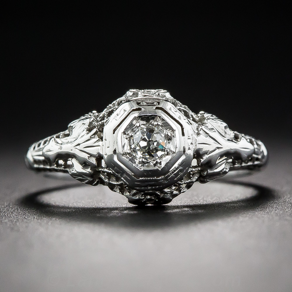.12 Carat Vintage Diamond Engagement Ring