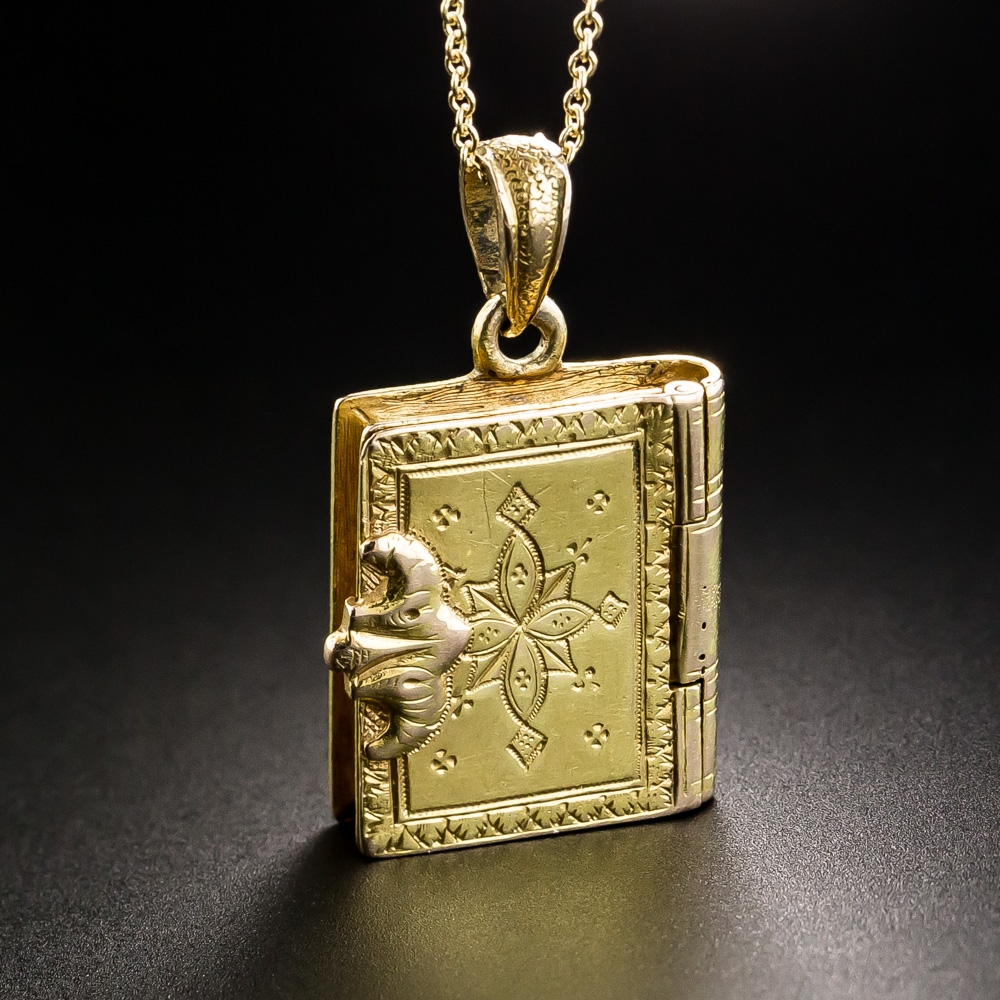 15K Book Locket