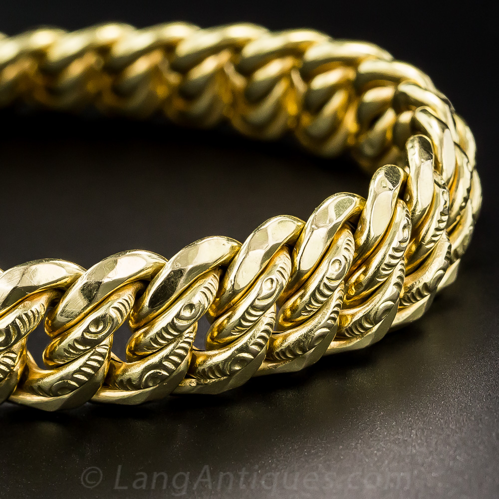 18K Yellow Gold Link Bracelet
