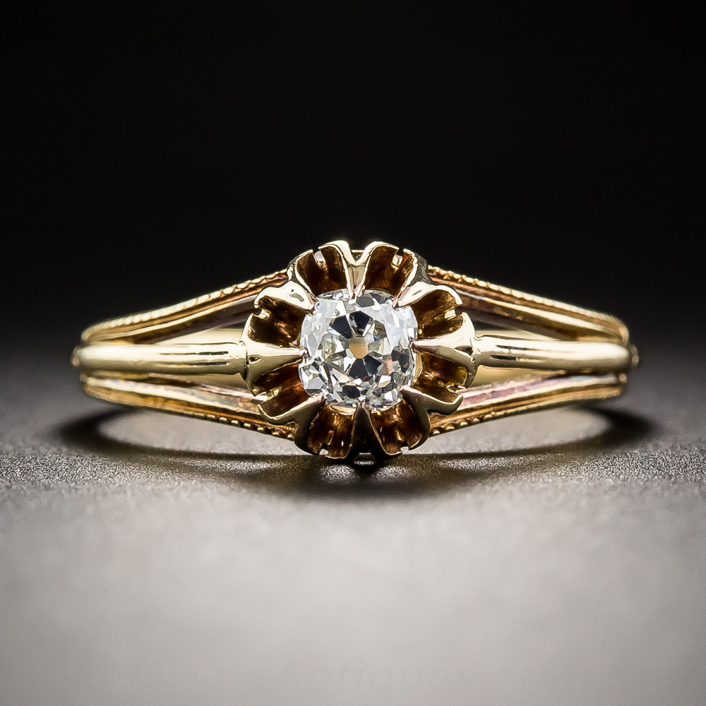 .30 Carat Victorian Diamond Solitaire Ring