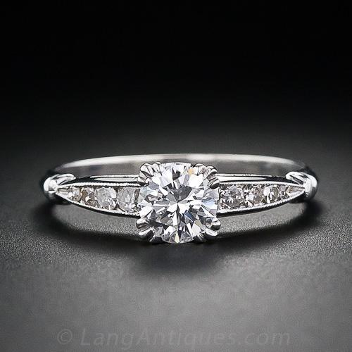 .50 Carat Estate Diamond Engagement Ring