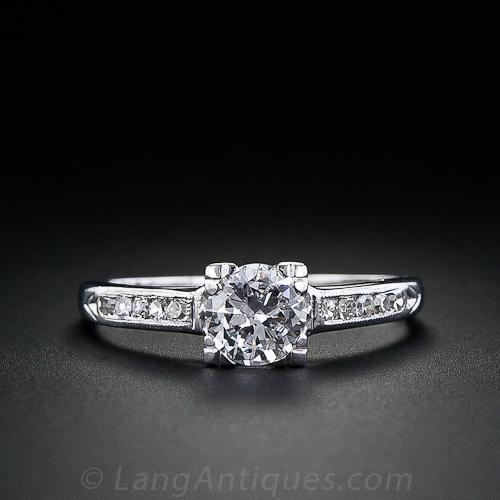 .50 Carat Estate Diamond Engagement Ring