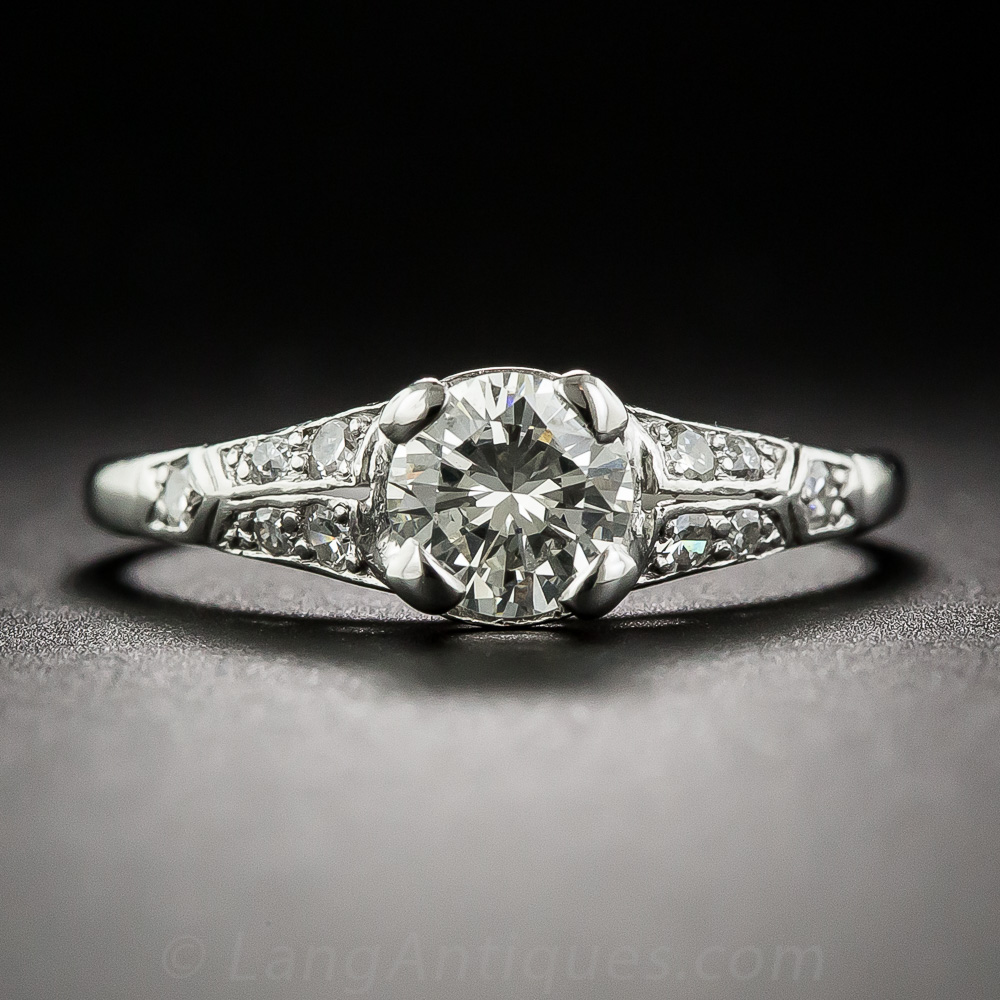 .50 Carat Vintage Diamond Engagement Ring