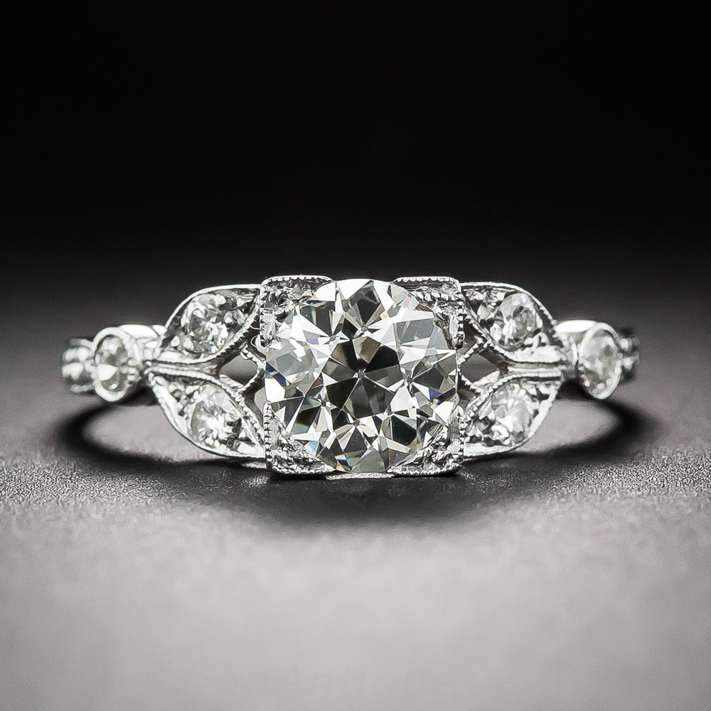.80 Carat Vintage Diamond Engagement Ring