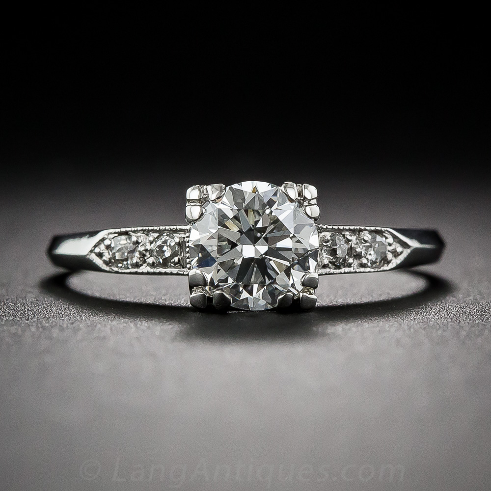 .82 Carat Vintage Diamond Engagement Ring