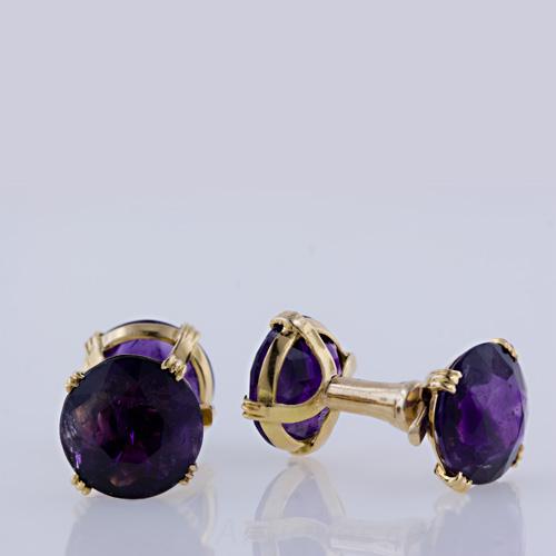 Amethyst Cufflinks