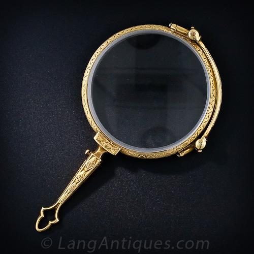 Antique 14K Gold Lorgnette