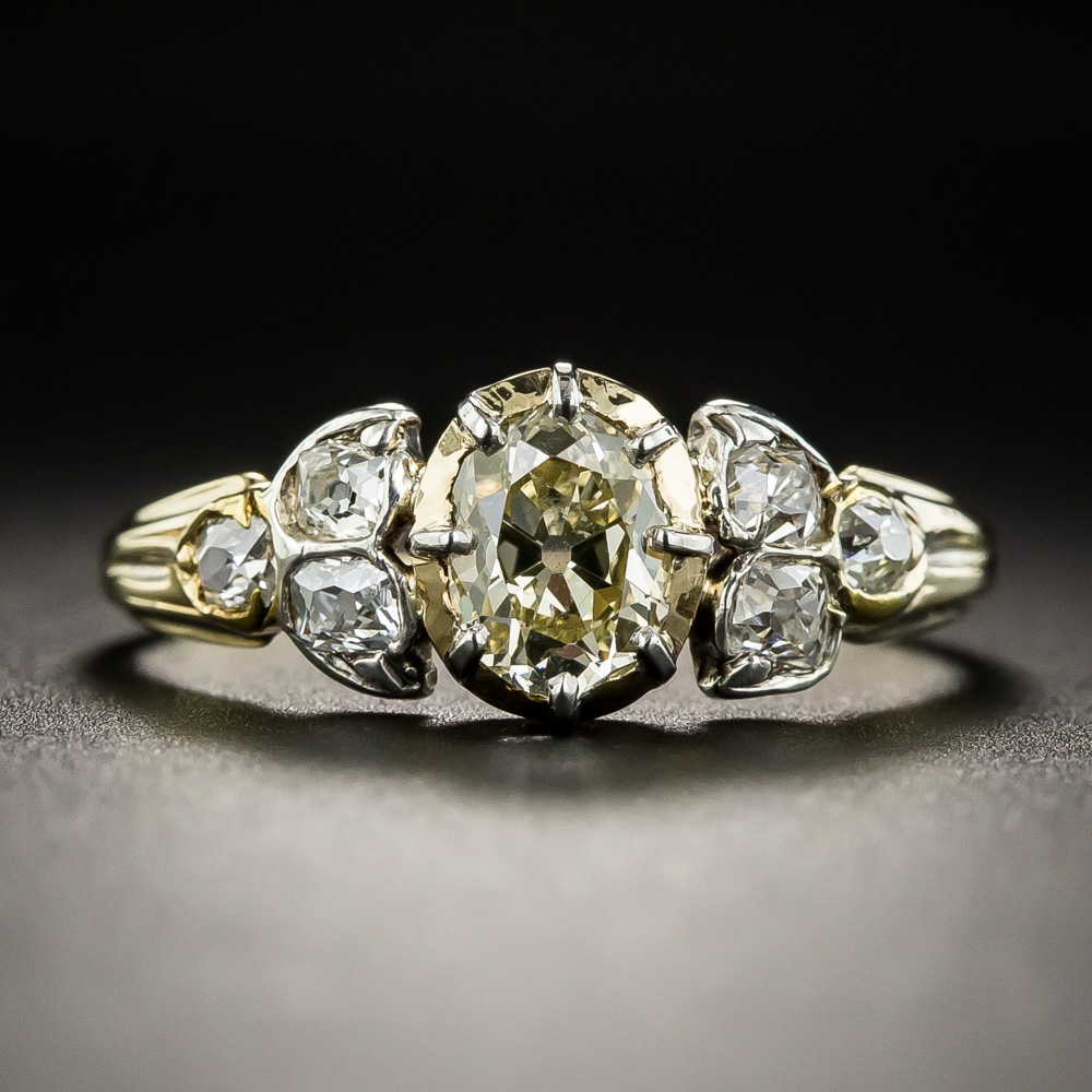 Antique .50 Carat Diamond Engagement Ring