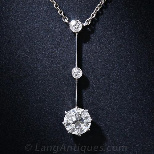 Antique Diamond Drop