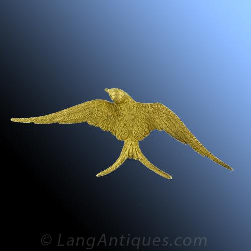 Antique English Swallow Pin