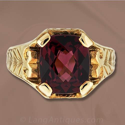 Antique Garnet Ring