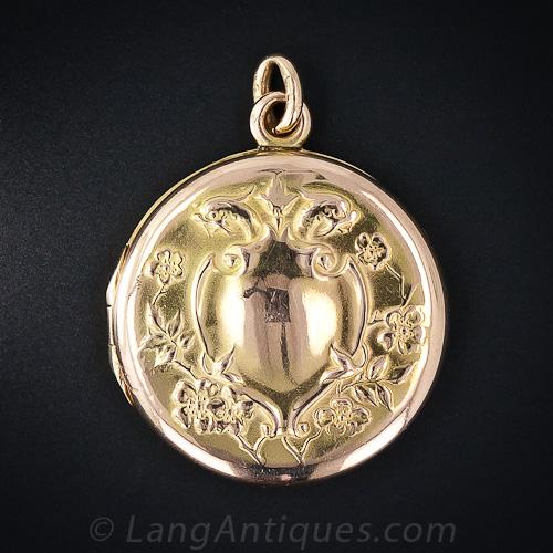 Antique Gold Locket