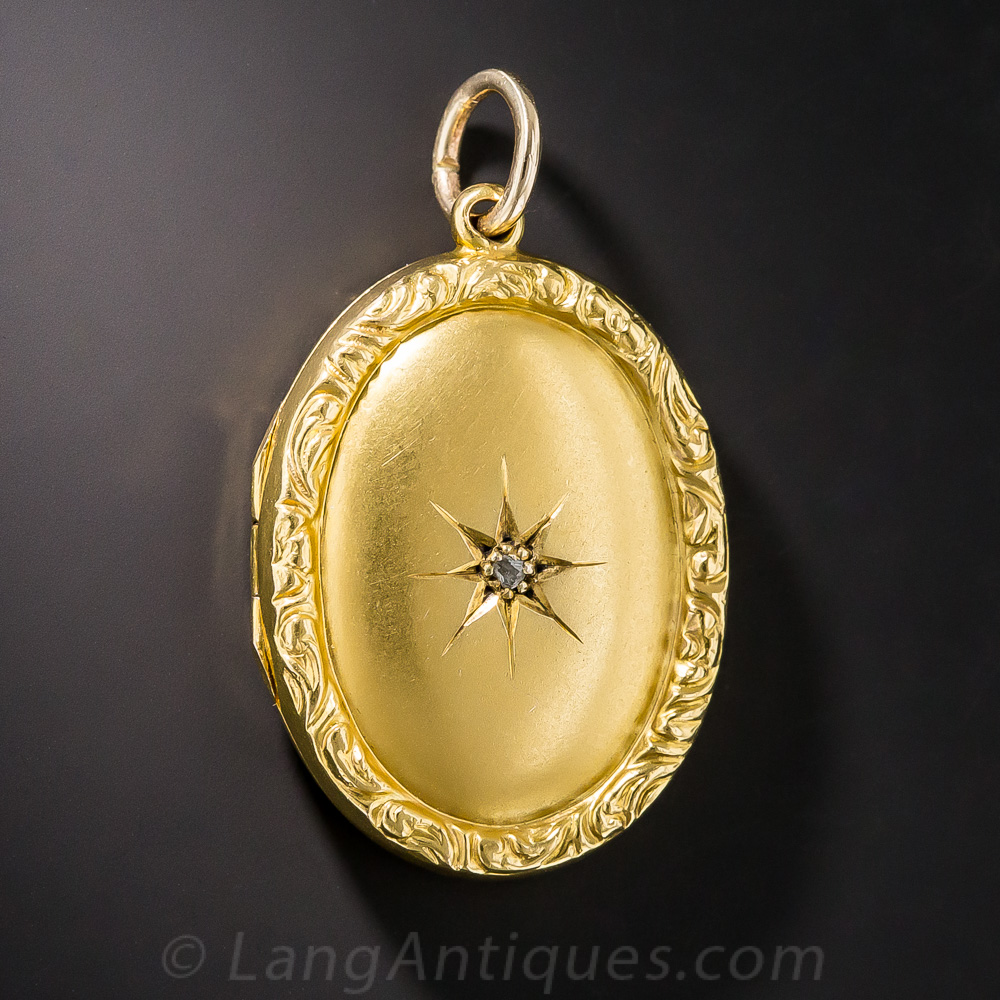 Antique Oval Locket