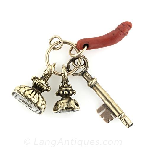 Antique Victorian Charm Fob