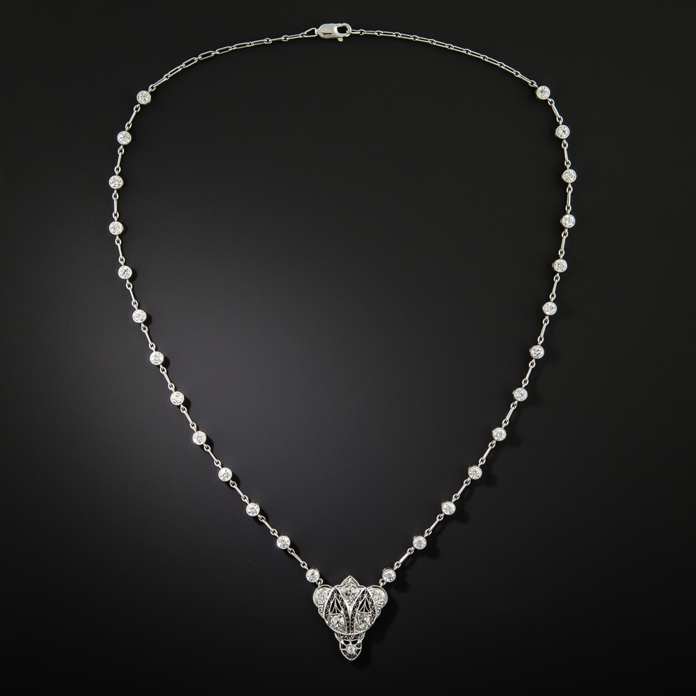 Art Deco Diamond Necklace