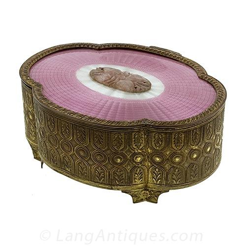 Art Deco Guilloche Box