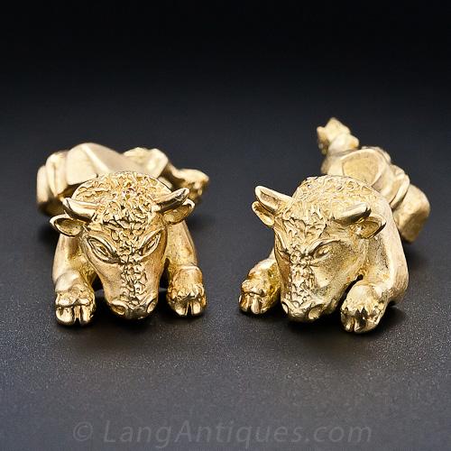 Bull Cufflinks