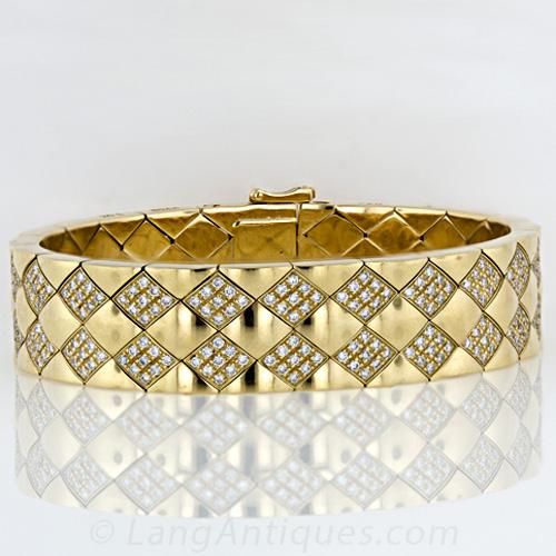 'Chanel' Diamond Bracelet