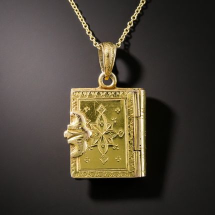 15K Book Locket