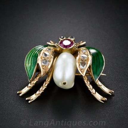 Antique Bug Pin