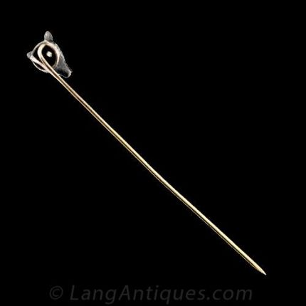 Antique Fox Stick Pin