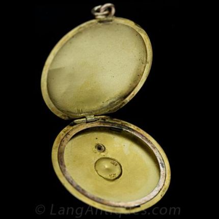 Antique Tiger Locket