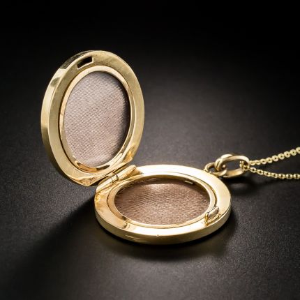Art Nouveau Portrait Locket