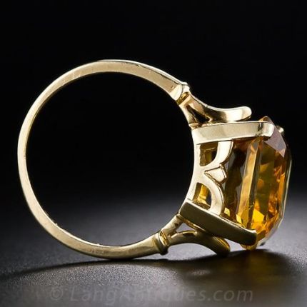 Citrine Ring