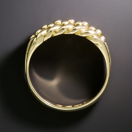 English Victorian Keeper Ring, Circa 1916