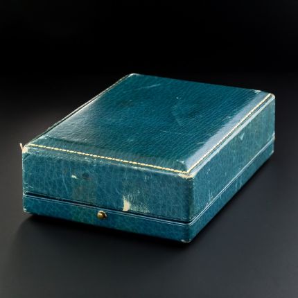 French Art Deco Japonesque Crystal Case