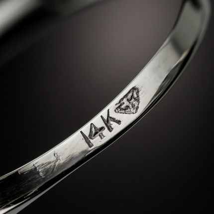 Mid-Century Diamond Cluster Ring by Goldman-Kolber