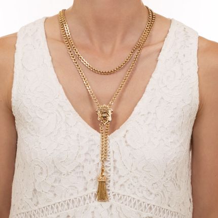 Victorian Chain with Slide and Tassel