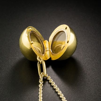 Victorian Diamond Ball Locket