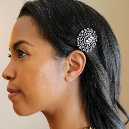 Victorian Diamond Pendant / Barrette