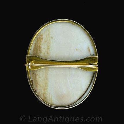 Victorian Emperor Helmet Shell Cameo