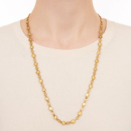 Victorian Fancy Link Chain, 25 Inches