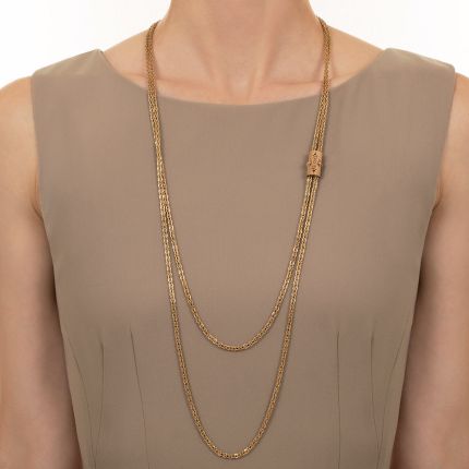 Victorian Long Slide Chain, 64 Inches