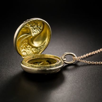 Victorian Pinwheel Locket