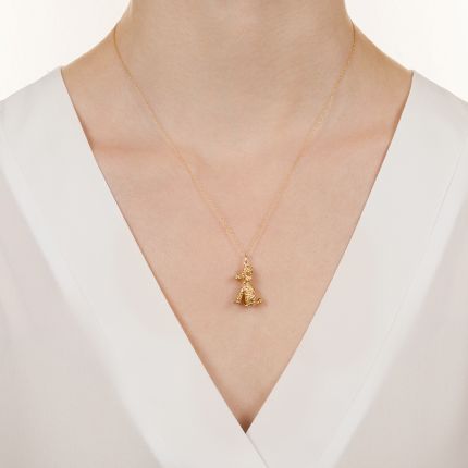 Vintage French Poodle Pendant