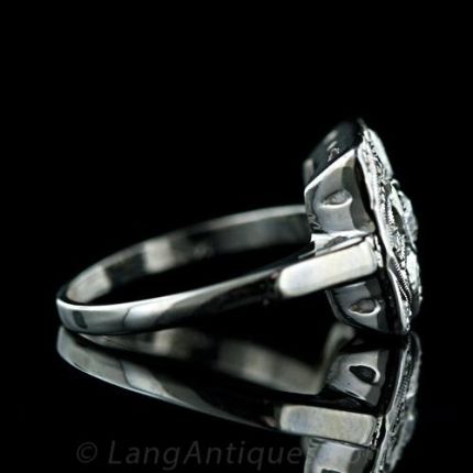 Vintage Square Diamond Ring