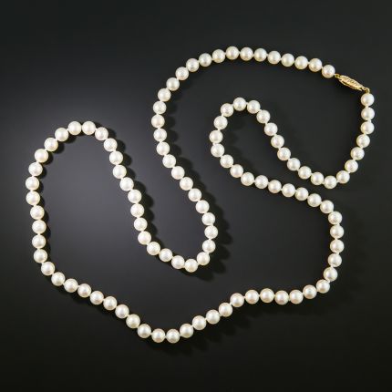 Opera-Length Cultured Pearl Strand
