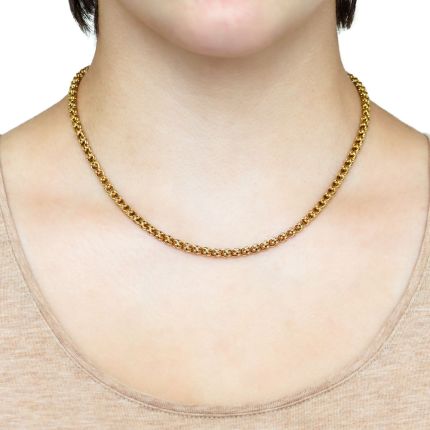 Victorian Fancy Ball Link Chain