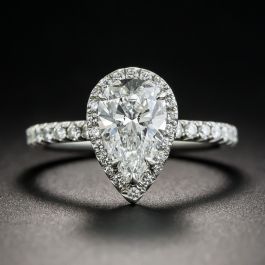 Tiffany and co pear engagement ring store