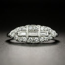 Mid-Century Diamond Band Ring by Albert Samuels Co.