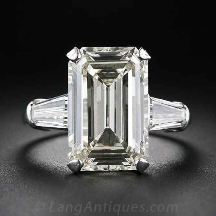 7 carat emerald cut diamond store