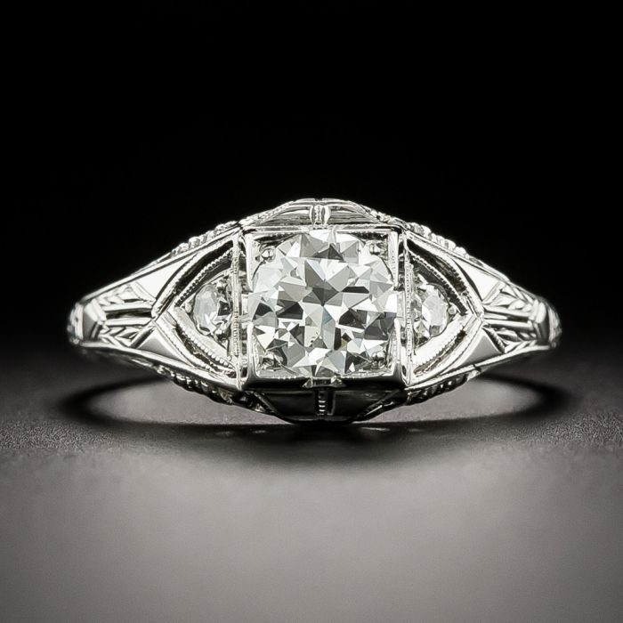 Art deco ring mountings store