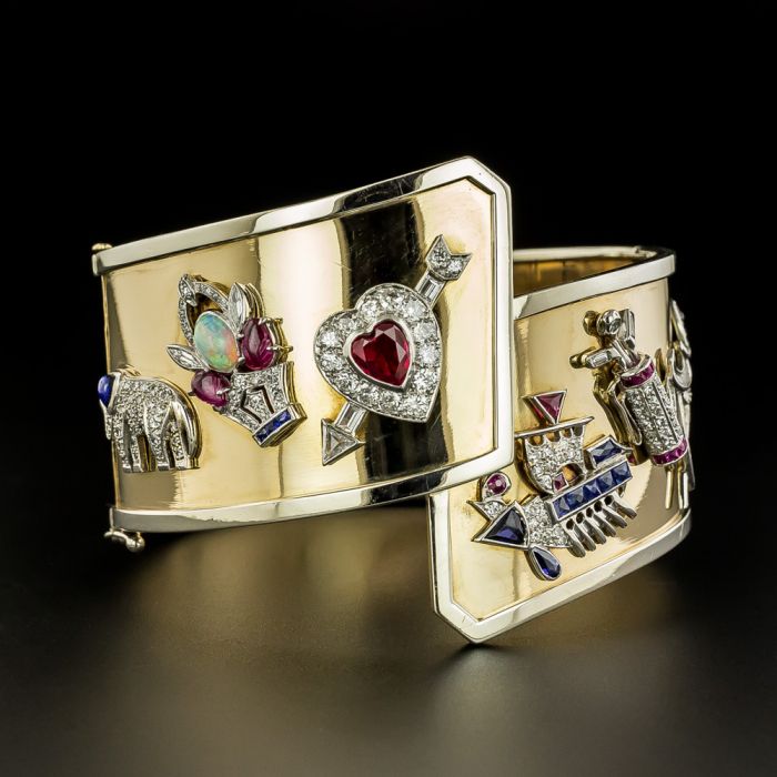 Art deco cuff bracelet store