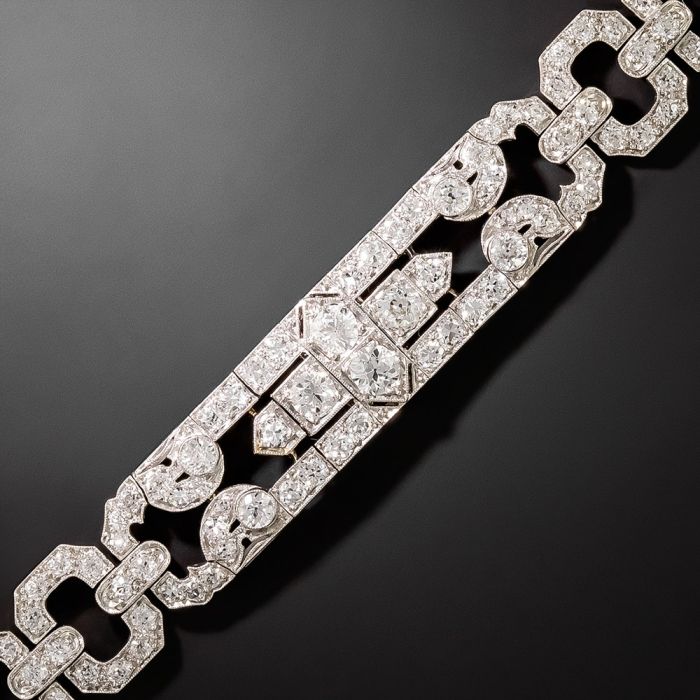 Art deco diamond bracelet store