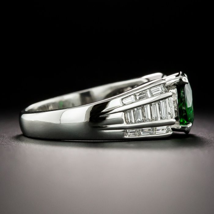 tsavorite garnet ring men