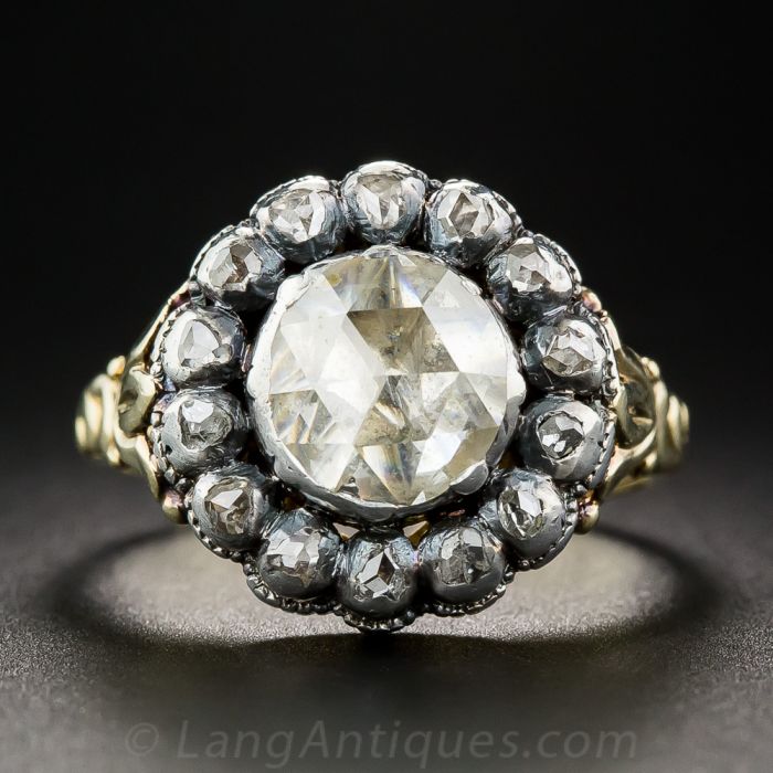 Georgian Style Engagement Rings C. 1820 Georgian Regency Diamond